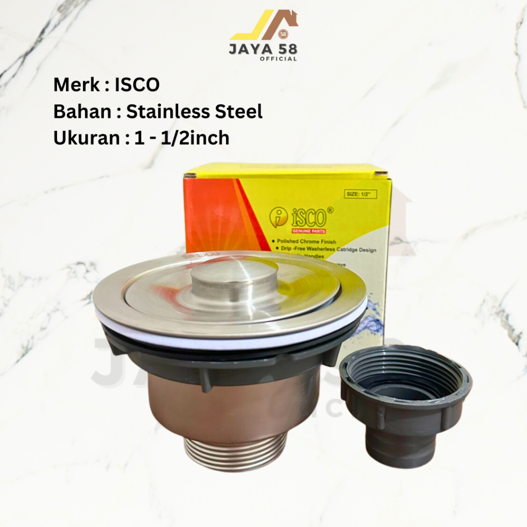 Jual Saringan Penutup Bak Cuci Piring Wastafel Stainless / Saringan ...