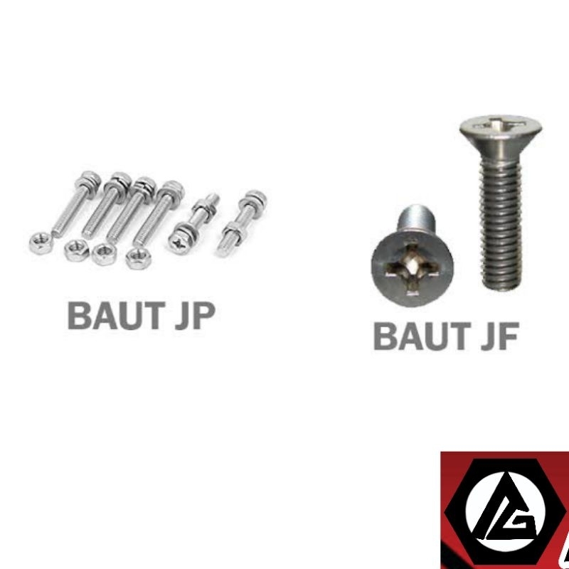 Jual Baut JP M8 x 50 ( Baut JP 8x50 ) / Baut JF M8 x 50 ( Baut JF 8x50 ) / Baut Obeng | Shopee ...