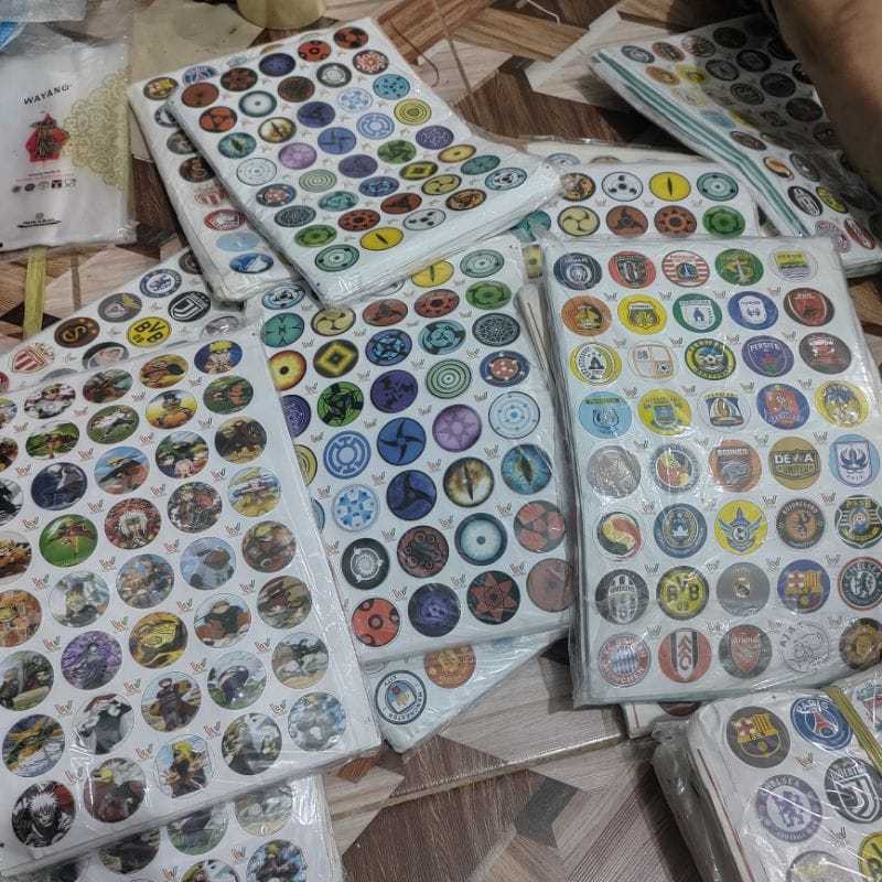 Jual Tajos Besi Tebal 1 Lembar Isi 40 Pcs/Mainan Tajos Besi Tebal ...