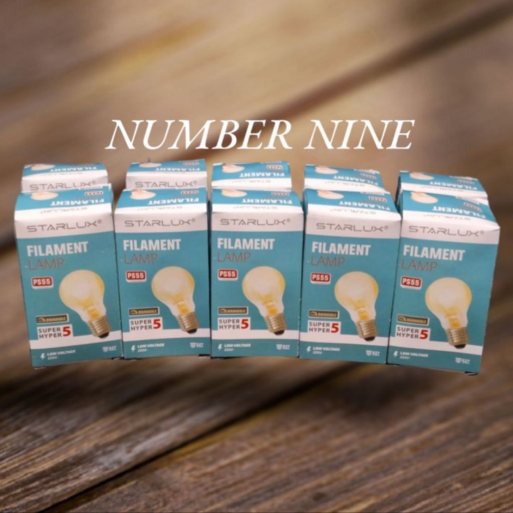 Jual (Paket Isi 10) Starlux Lampu Filament Pijar / Lampu Ayam 5 Watt ...