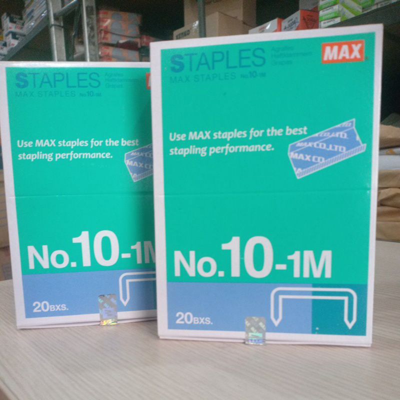 Jual isi staples max / isi staples / isi staples max no 10 | Shopee ...