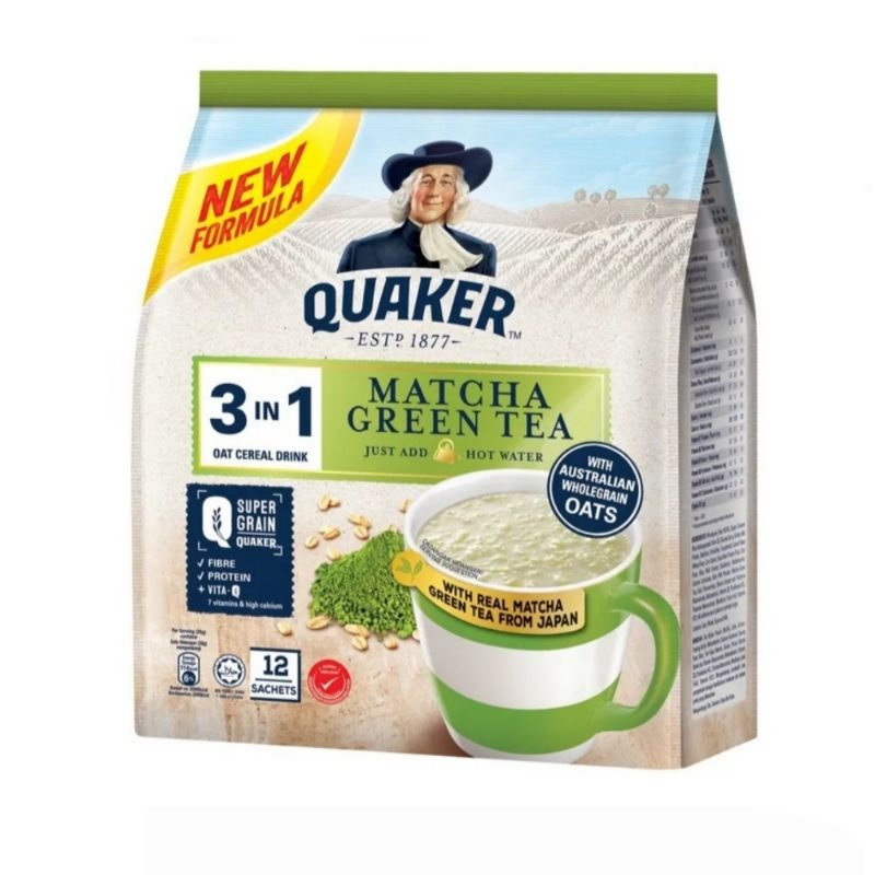 Jual JASTIP MALAYSIA - QUACKER OAT DRINK 3 IN 1 CEREAL | Shopee Indonesia
