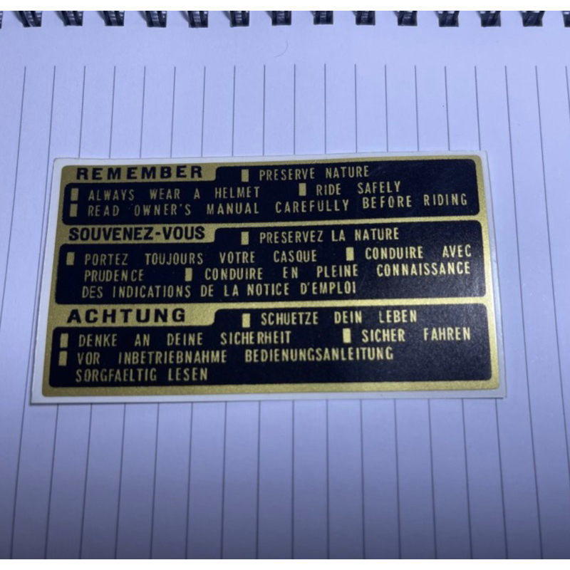 Jual Sticker detailing tangki NSR RR Astra | Shopee Indonesia