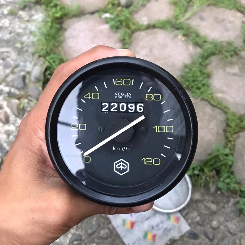 Jual Speedometer Vespa Px Ps Strada Exclusive Original Veglia Borletti ...