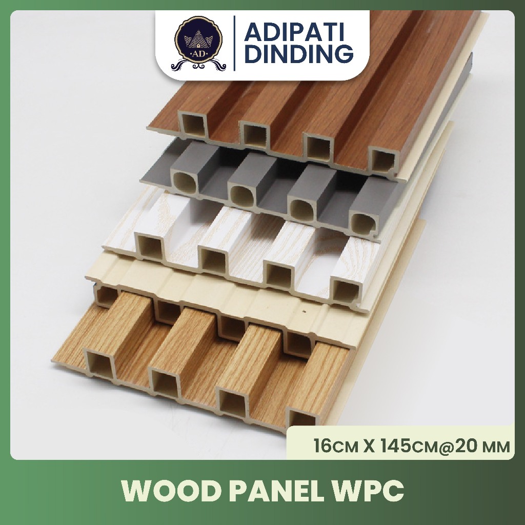 Jual WOOD PANEL 3D | WALL PANEL WPC TEBAL 20MM TINGGI 145CM | PREMIUM ...