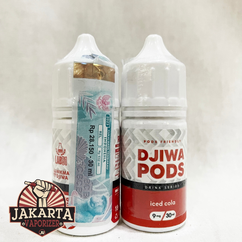 Jual DJIWA ICED COLA PODS 30ML 9MG BY LAB51 | Shopee Indonesia