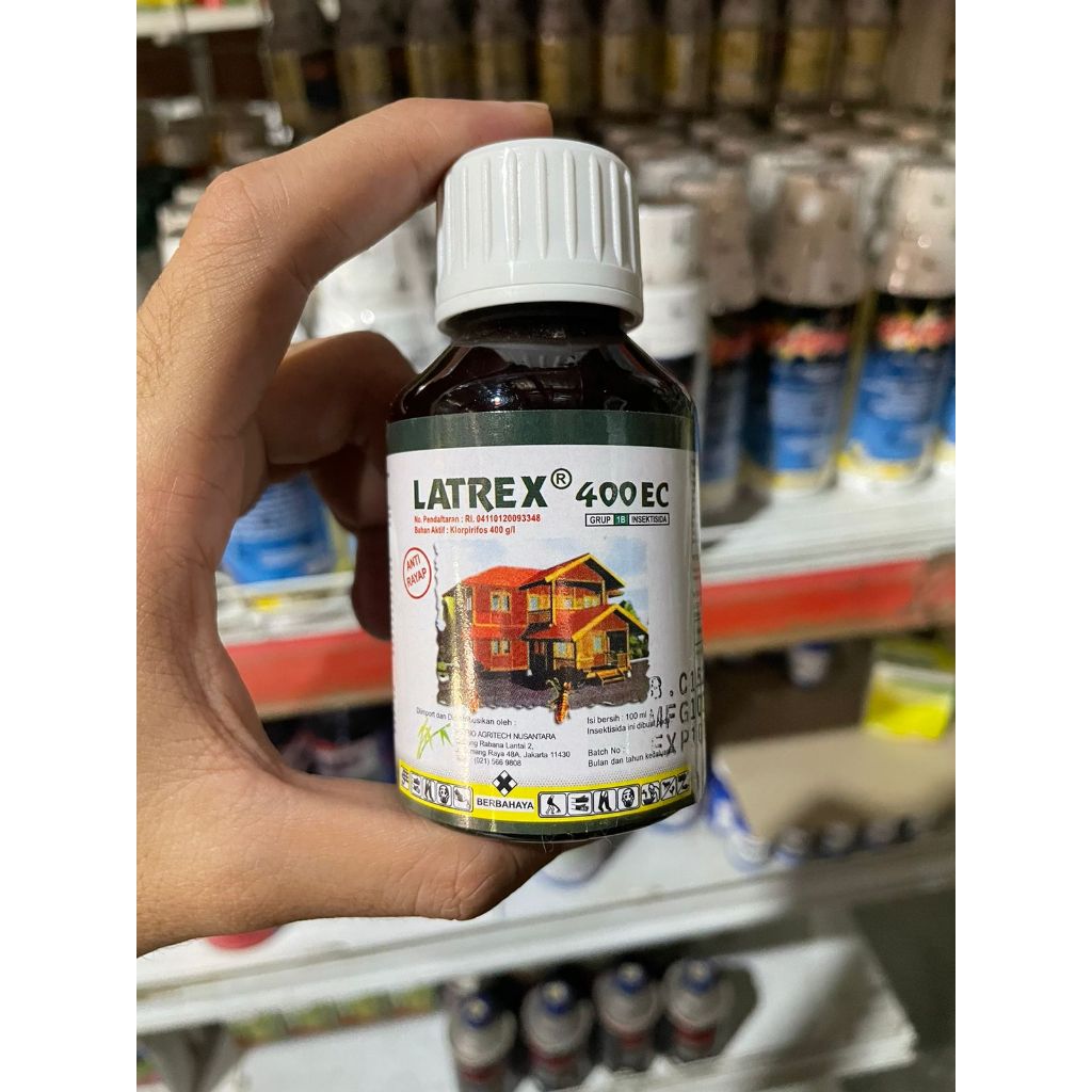 Jual Latrex 100 ml obat anti rayap lentrex | Shopee Indonesia