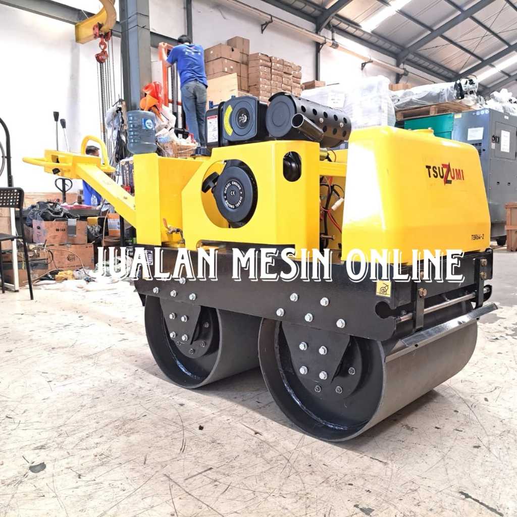 Jual Mesin Pemadat aspal 2 ton baby roller doble drum Diesel Sollar ...