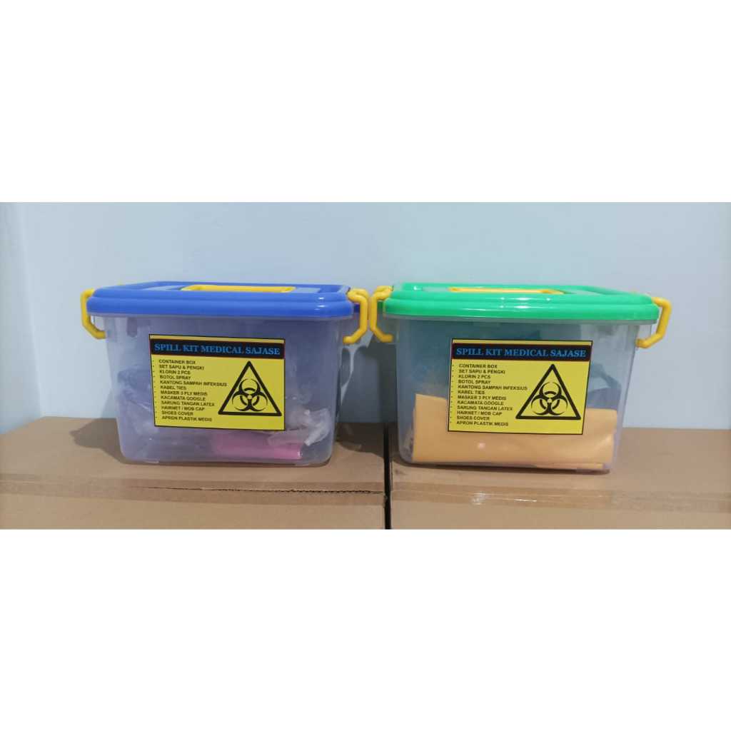 Jual Spill Kit Infeksius Klinik Rumah Sakit Spil Kit Limbah B3 Medis ...