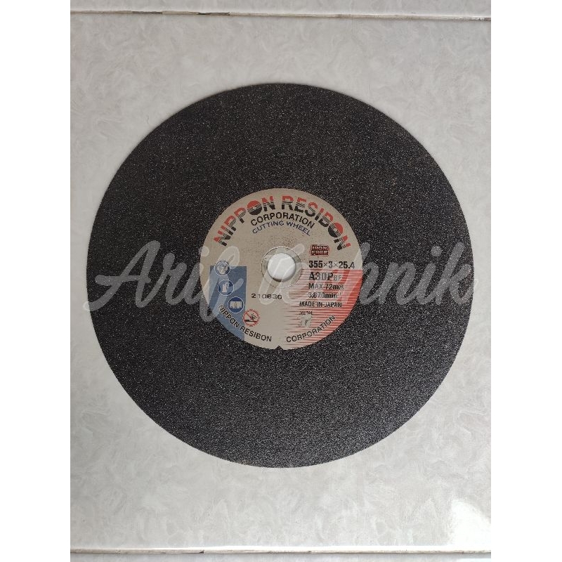 Jual Cutting wheel NIPPON RESIBON 14inch / Batu gerinda potong NIPPON ...