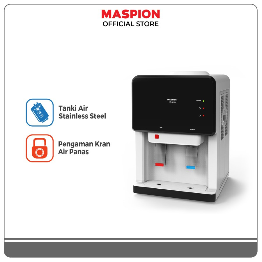 Jual Water Dispenser MASPION Hot Normal Cool Air GARANSI | Shopee Indonesia