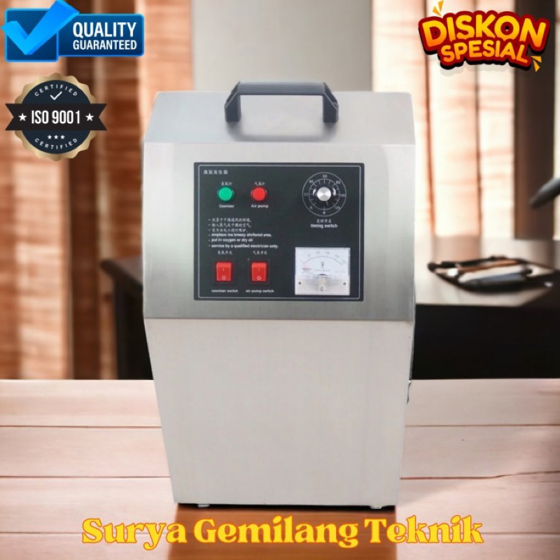 Jual Mesin Pengolahan Air Industri / Ozone Generator 5Gram / Penjernih Air Kolam Renang / Ozon ...