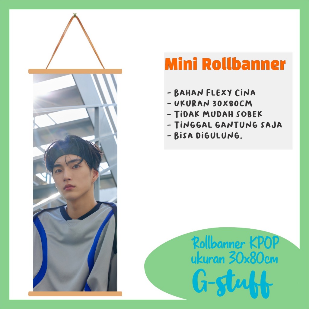 Jual MINI ROLL BANNER RIIZE SEUNGHAN | Shopee Indonesia