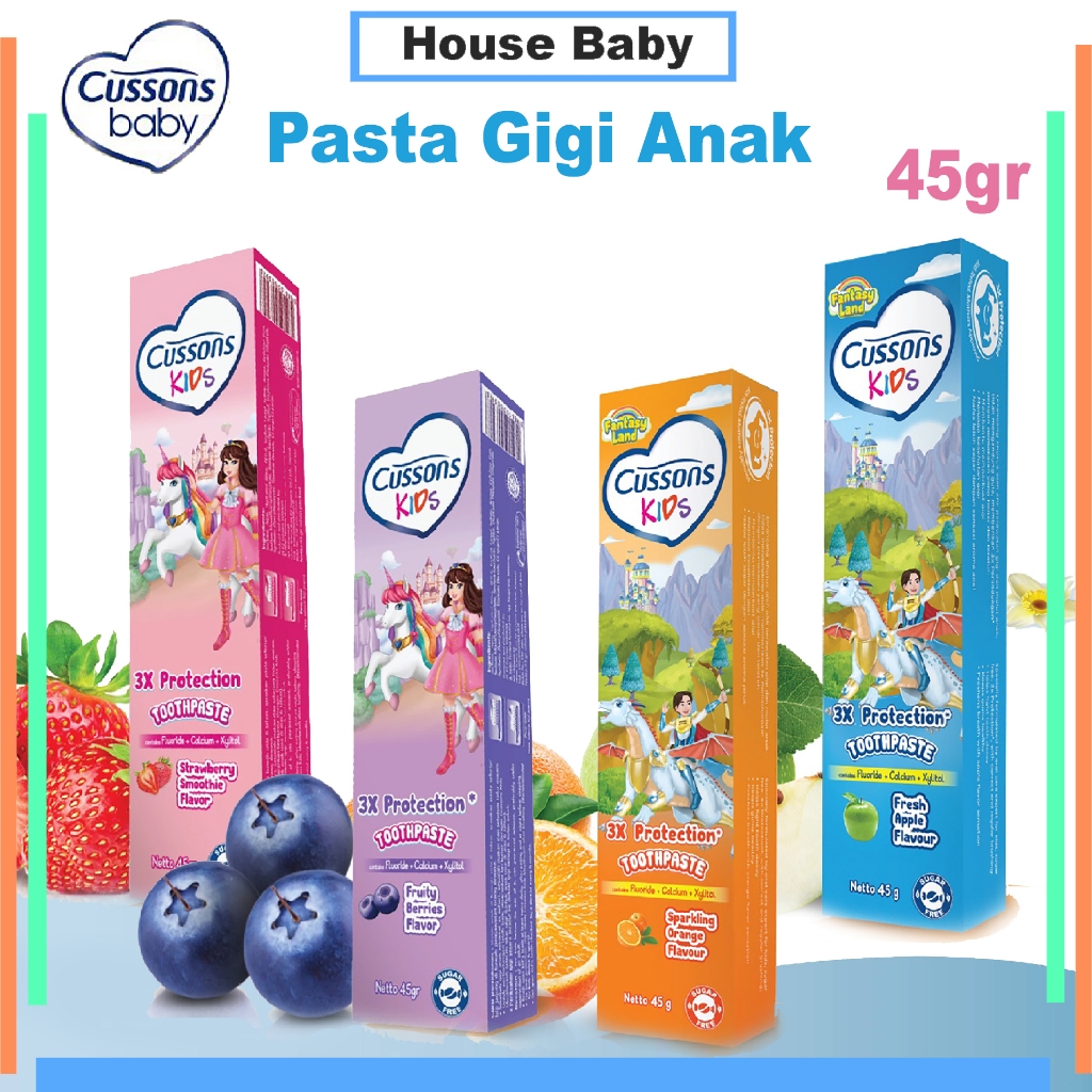 Jual Cussons Kids Pasta Gigi Dragon 45gr - Toothpaste Kids Pasta Gigi ...