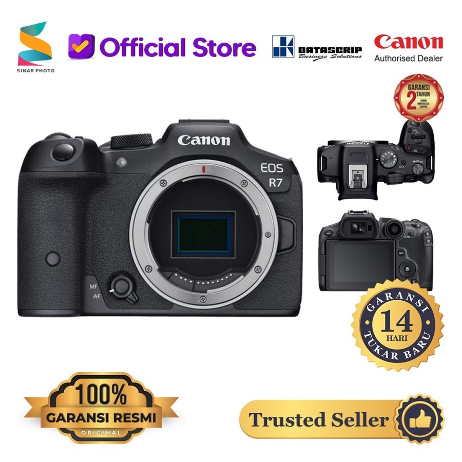 Jual CANON EOS R7 Body Only - Garansi Resmi | Shopee Indonesia