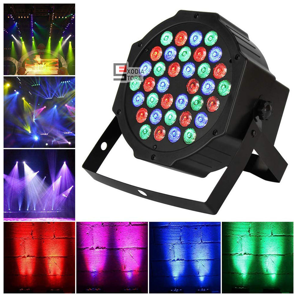 Jual Emico LED Flat Par Disco Light 18 Mata 36 Mata 54 Mata RGB RGBW Lampu Sorot Panggung Konser ...