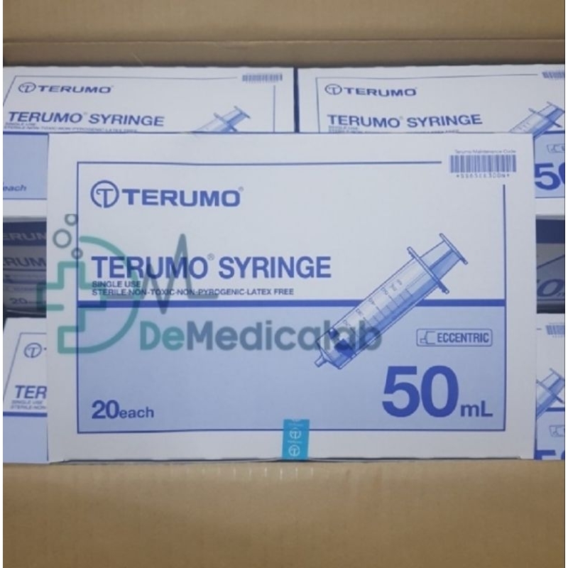 Jual Syringe Terumo 50 cc Spuit 50cc Terumo / Syringe Terumo / Spuit Terumo | Shopee Indonesia
