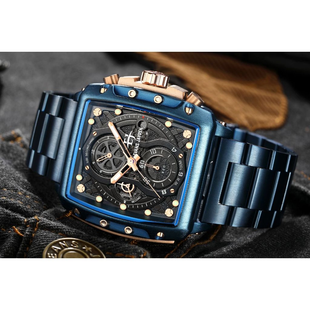 Jual Jam Tangan Evans Jayden 9550 Jam Tangan Pria Anti Air Original jam ...