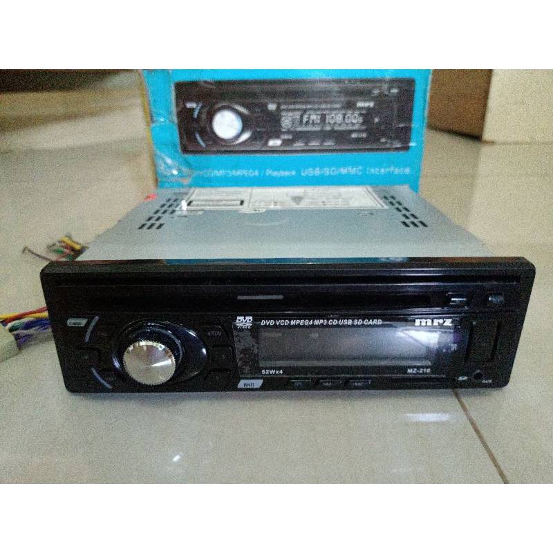 Jual HEAD UNIT TAPE MOBIL SINGLE DIN MZ-210, MRZ ,SESUAI GAMBAR ...