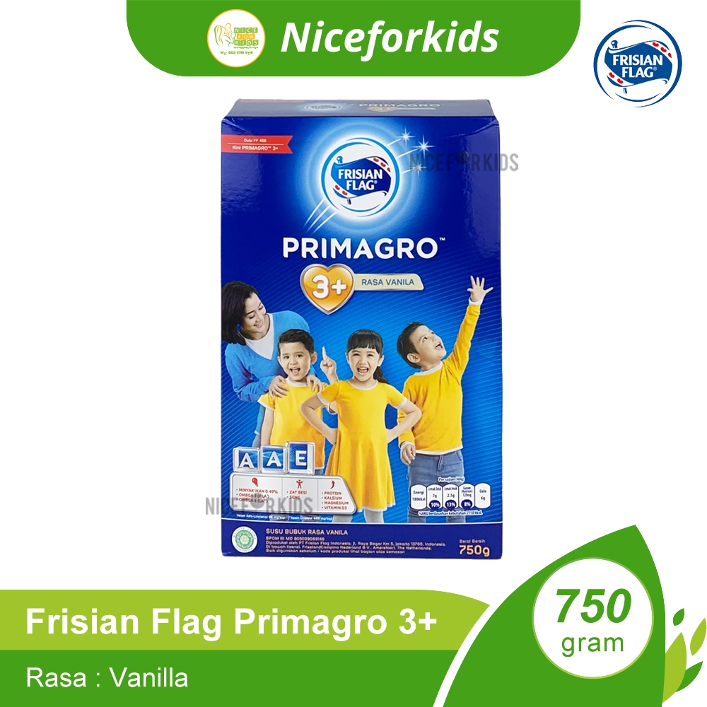 Jual Frisian Flag Primagro 1+ 3+ 360 gr 750 gr Susu Formula Pertumbuhan Anak 1 tahun dan 3 tahun ...