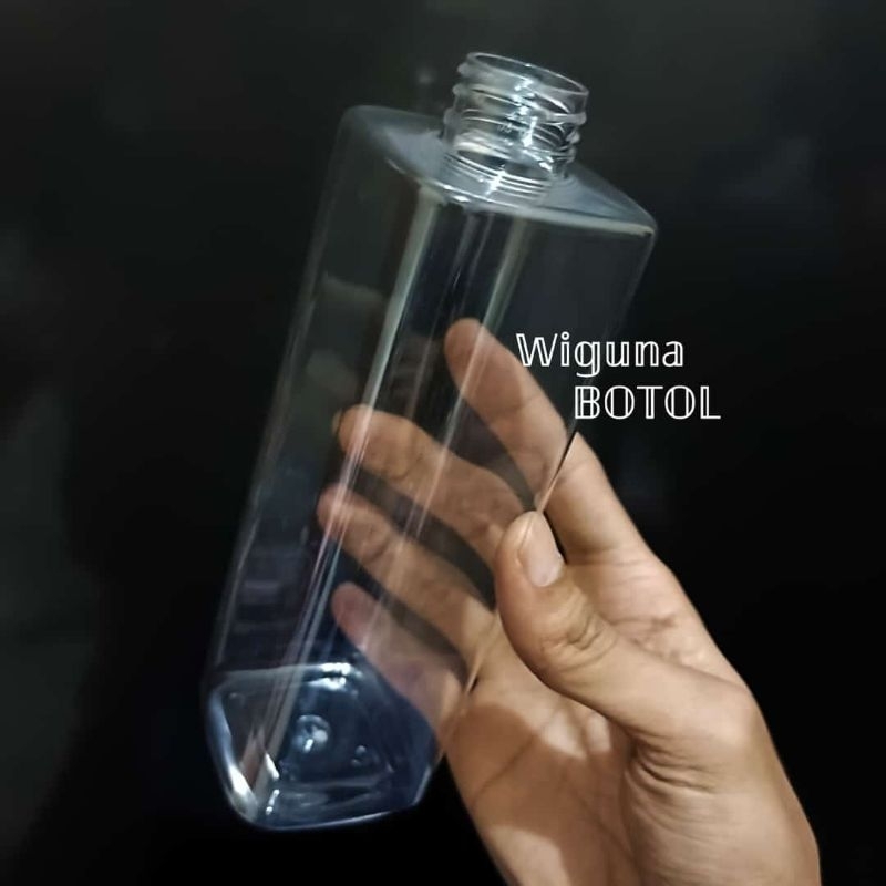 Jual Botol Kotak PUMP 500ML 200ML | Bottle PET Wadah isi ulang sabun ...