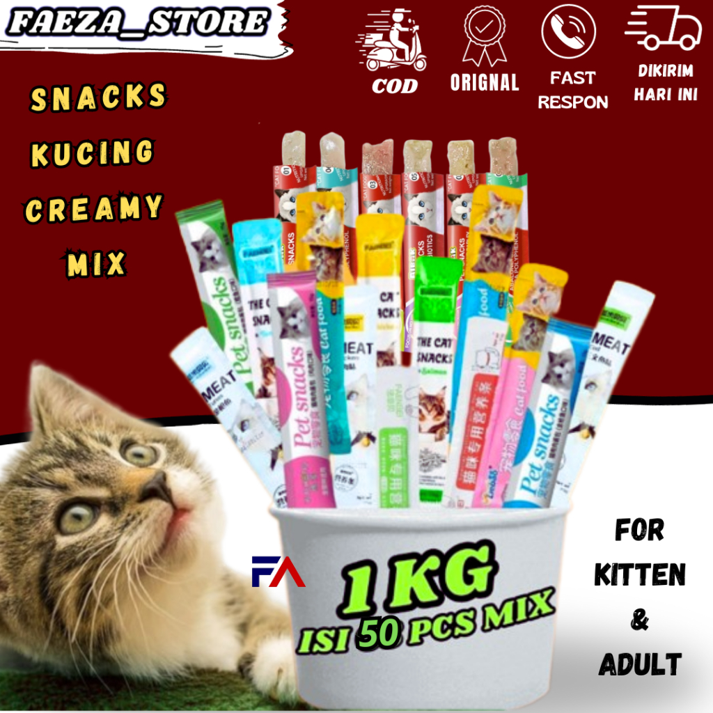Jual Snack Kucing Basah Murah 1kg Berkualitas Tinggi dan Berlimpah ...