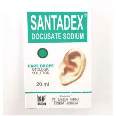 Jual Obat Tetes Kuping Sakit Telinga SANTADEX Ear Drops 20 ml | Shopee ...