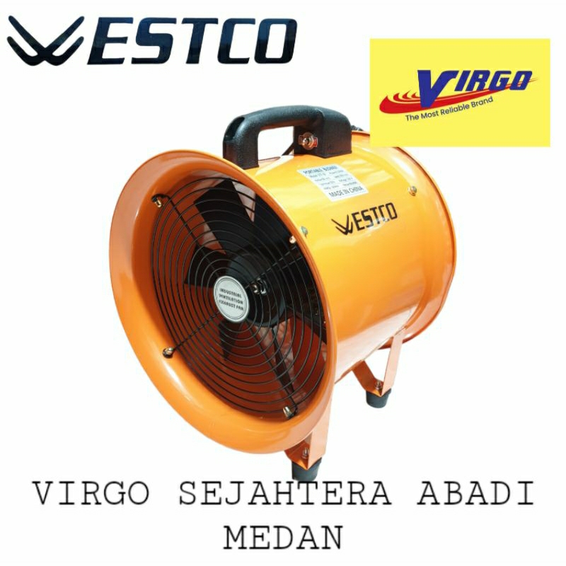 Jual STF30 WESTCO PORTABLE VENTILATOR DRUM FAN KIPAS BLOWER 12" INCH ...