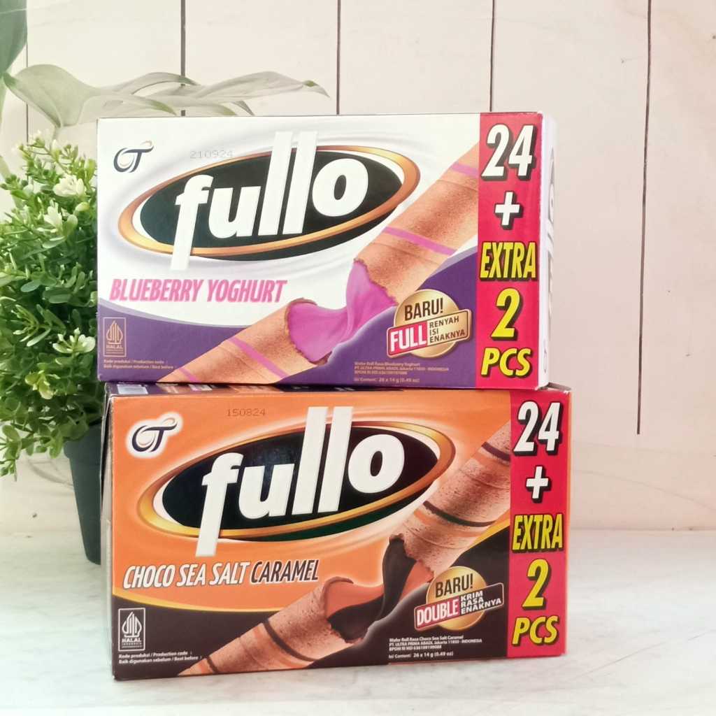 Jual Fullo Wafer Roll Box Isi 25 x 14gr | Shopee Indonesia