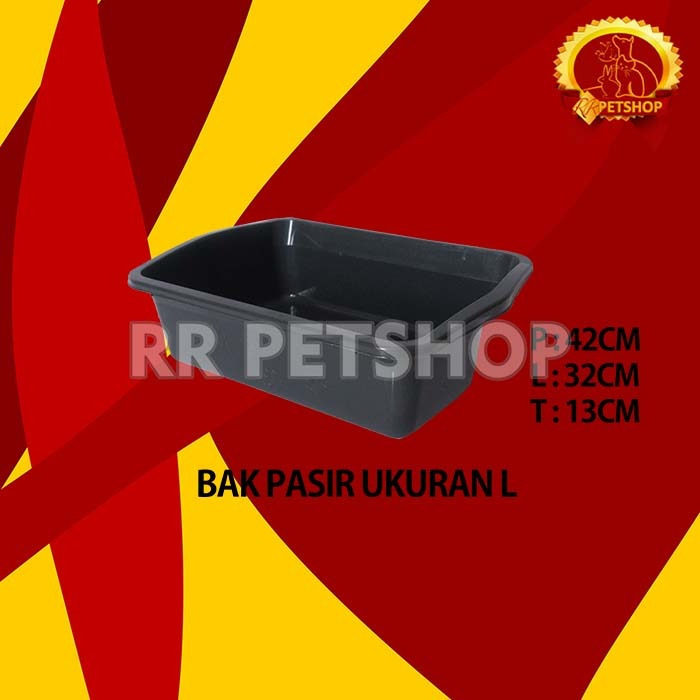 Jual Bak pasir kucing plastik / litter box / kotak pasir | Shopee Indonesia