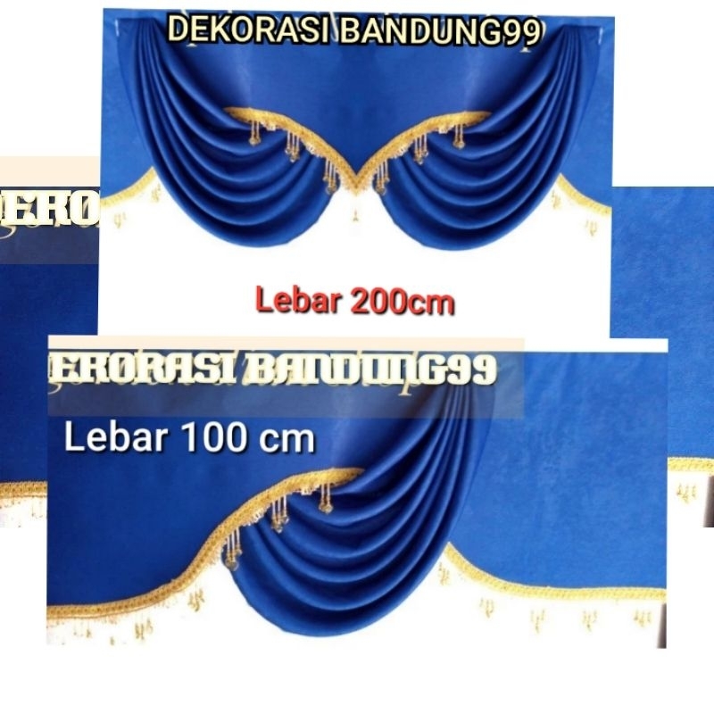 Jual Poni Gorden ajah Hordeng Poni Layar Minimalis mewah murah gorden ...