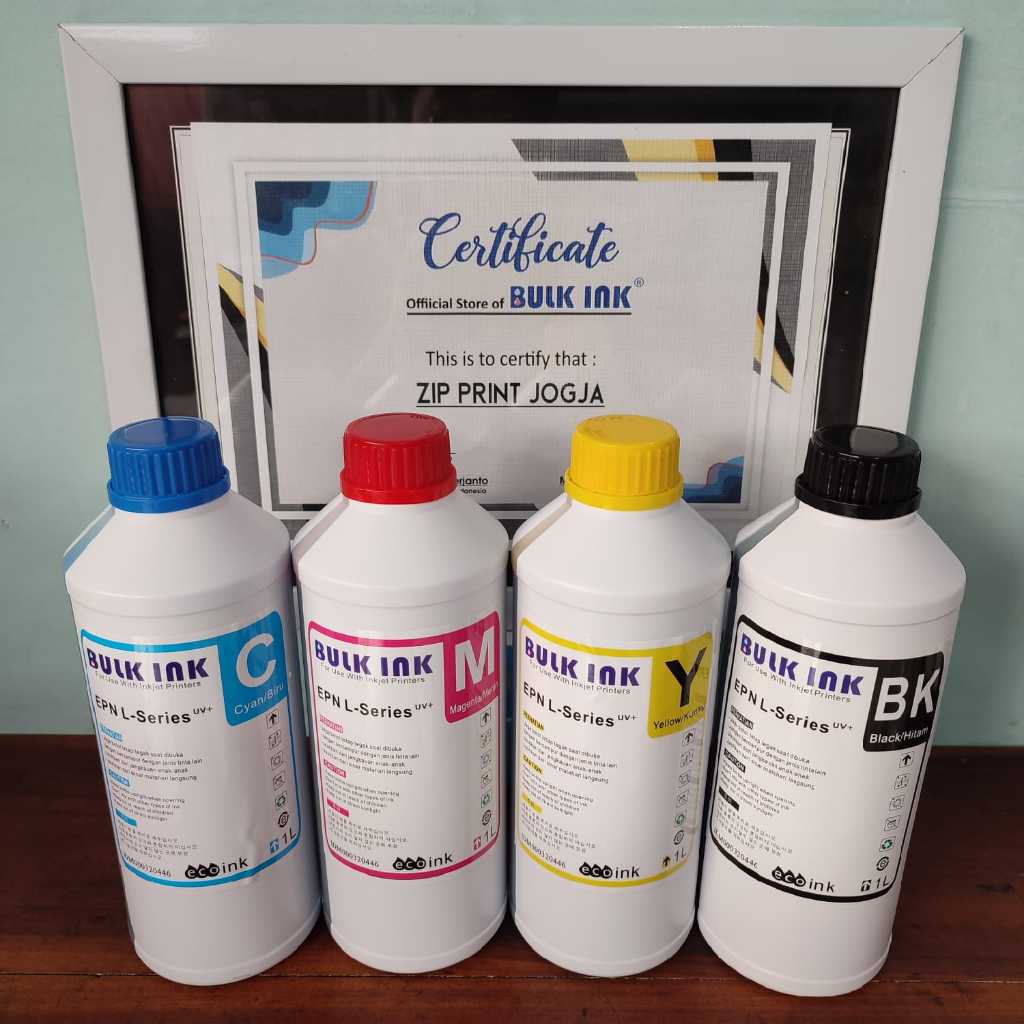 Jual Tinta Bulk ink Premium Untuk Printer L Series 1 liter | Shopee ...