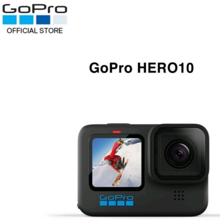 Jual GOPRO HERO 10 BLACK Action Camera Go Pro | Shopee Indonesia