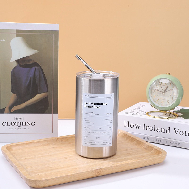 Jual Tumblr Coffee Tea Estetik Stainless Steel 304 / Botol Minum Kopi ...