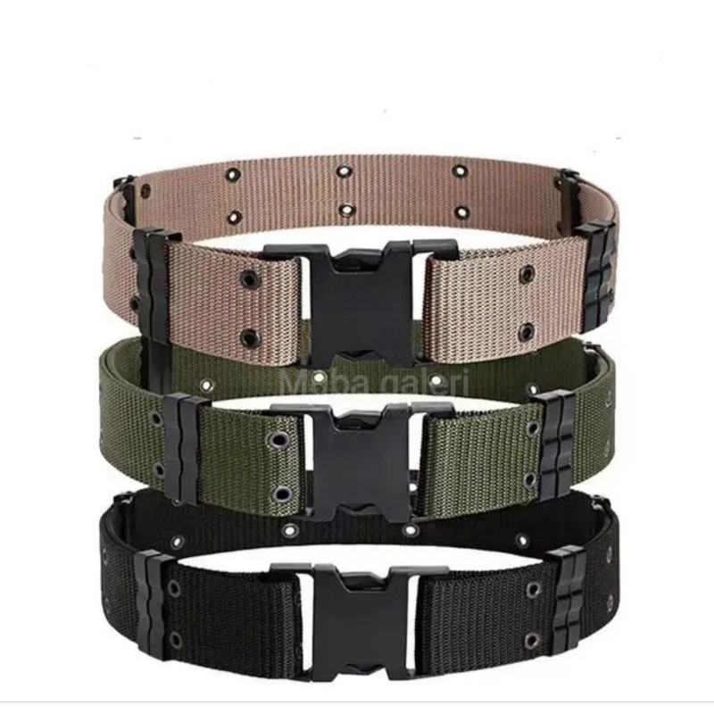 Jual IKAT PINGGANG PRIA SABUK KOPEL SECURITY GESPER KOPEL TNI POLISI ...