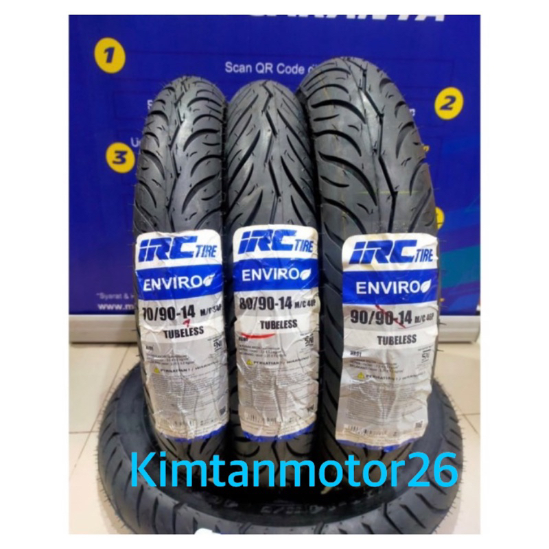 Jual Ban tubles IRC Enviro cocok untuk semua motor matic Honda,Yamaha ...