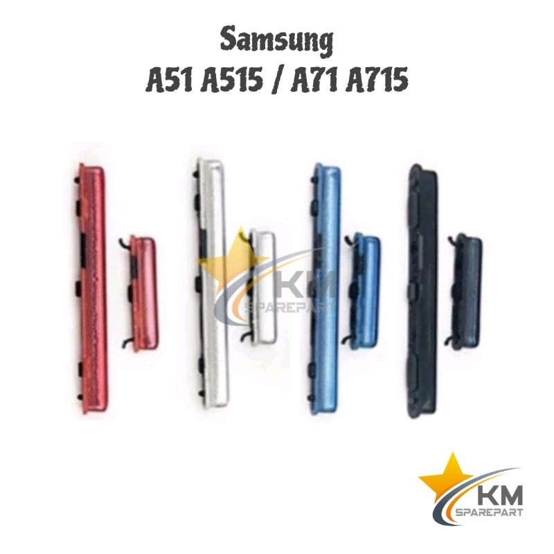 Jual Tombol Switch Power On Off Volume Samsung A51 A71 Tombol luar | Shopee Indonesia