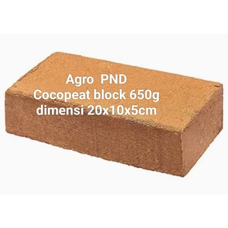 Jual Coco block untuk media tanam netto 650g | Shopee Indonesia