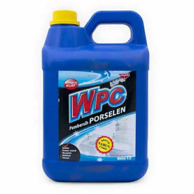 Jual WPC PORSELEN BIRU 4 LITER JERIGEN / PEMBERSIH PORSELEN | Shopee ...