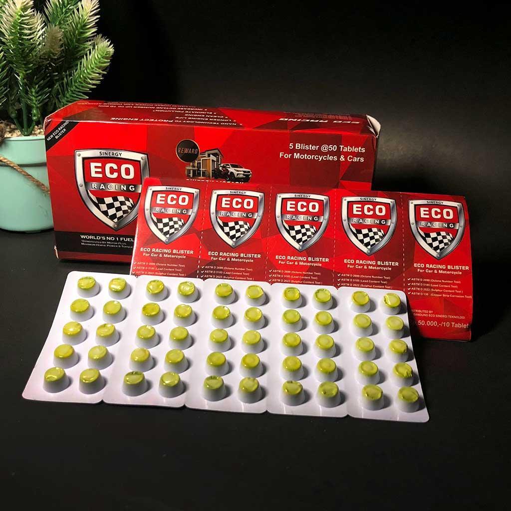 Jual ECO RACING MOTOR PIL PENGHEMAT BBM ISI 10 TABLET | Shopee Indonesia