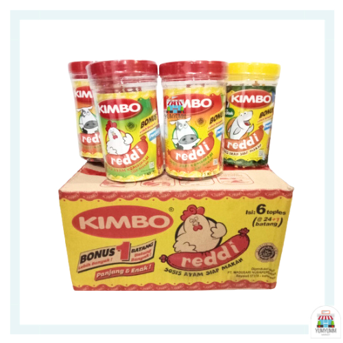 Jual KIMBO REDDI TOPLES SOSIS SIAP MAKAN ±598 GR / TOPLES - 1 TPLS (ISI ...