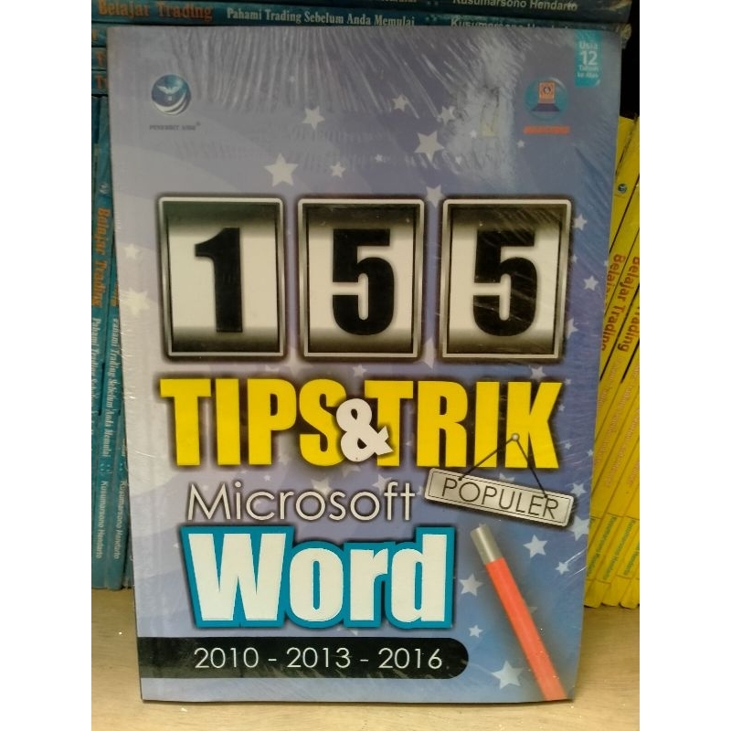 Jual 155 Tips dan Trik Populer Microsoft Word 2010-2013-2016 - Madcoms ...