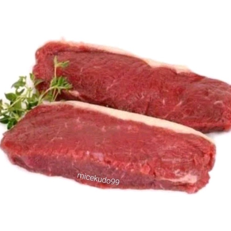 Jual SIRLOIN STEAK 1KG FRESH NO FROZEN DAGING SAPI HAS LUAR SEGAR ...