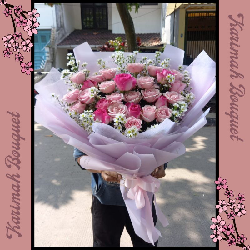 Jual SEHARI JADI! Buket Bunga Wisuda Bandung Flower Hand Bouquet Asli ...
