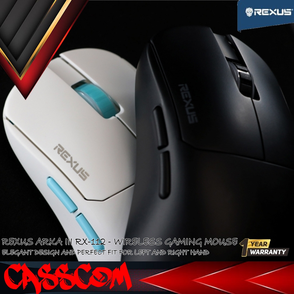 Jual Rexus ARKA III RX-112 Wireless Wired Ultra Lightweight Gaming ...