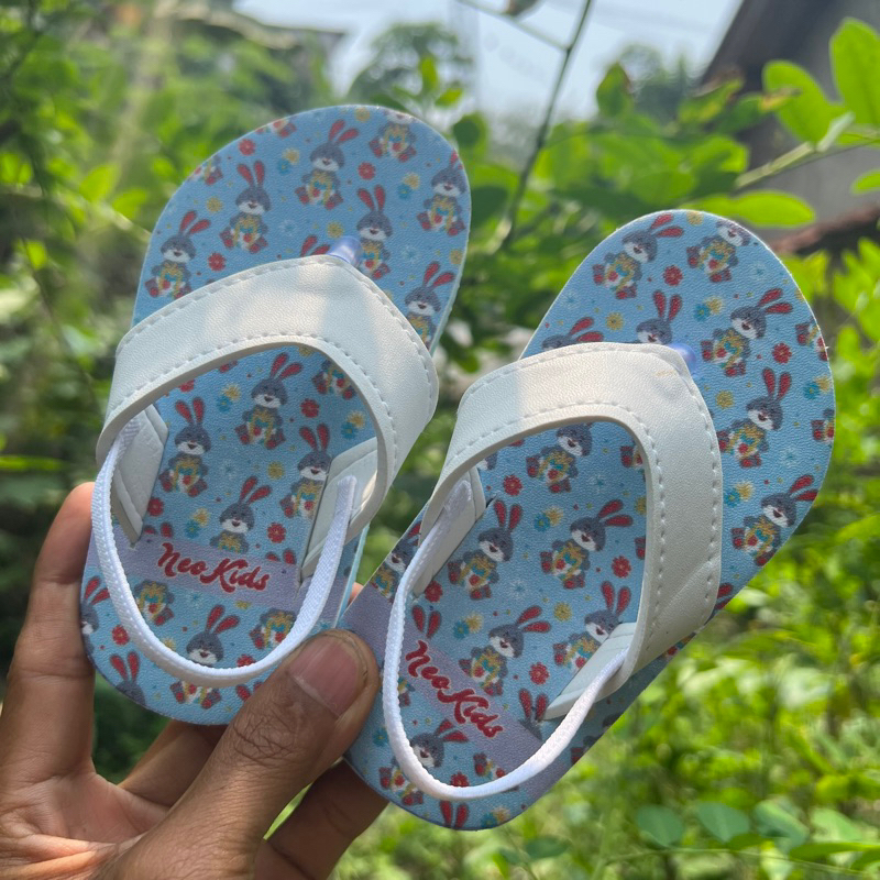 Jual sepatu sandal anak perempuan usia 1 2 tahun- sandal baby motif ...