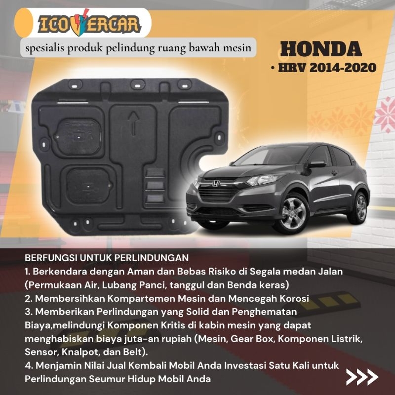 Jual Cover engine Cover deck Honda hrv tahun 14-21 | Shopee Indonesia