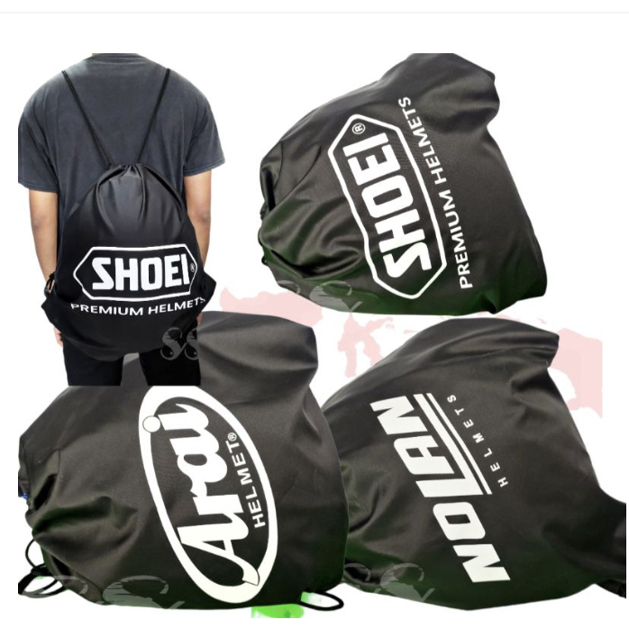 Jual SARUNG HELM COVER TAS HELM sarung helm Universal Helm TAS HELMET ...