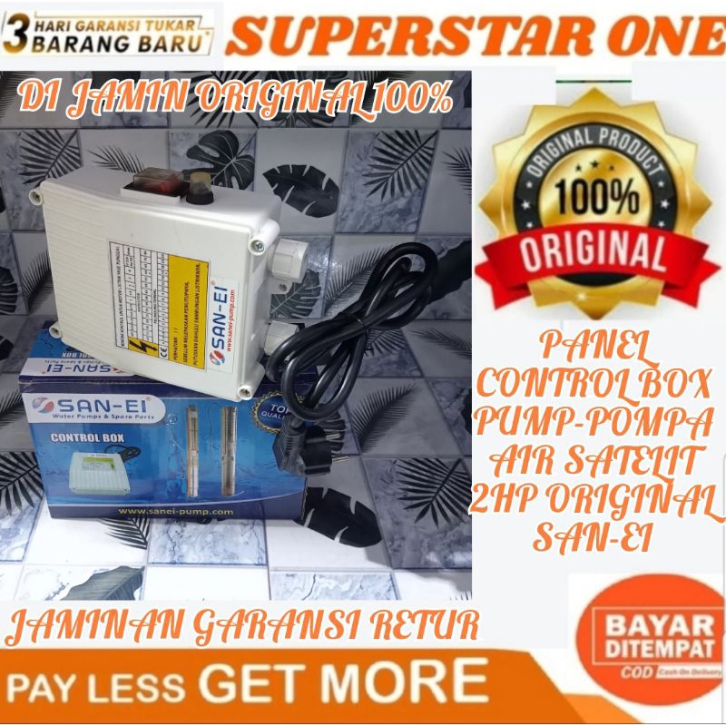 Jual PANEL CONTROL BOX SUMBMERSIBLE PUMP-Pompa Air Satelit 2HP Original ...