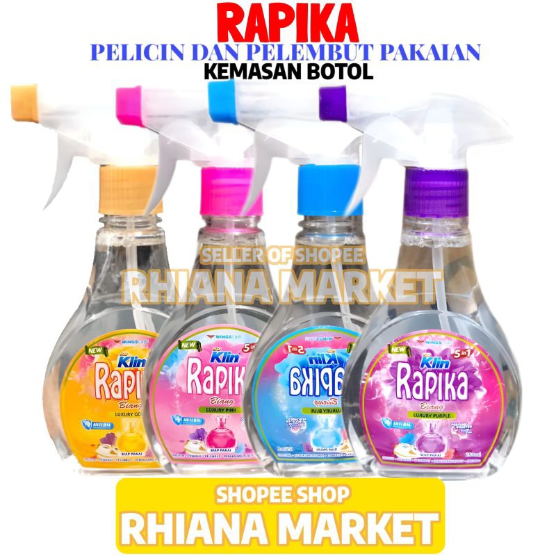 Jual Rapika Botol 250ML Pewangi Pelembut Pakaian | Shopee Indonesia